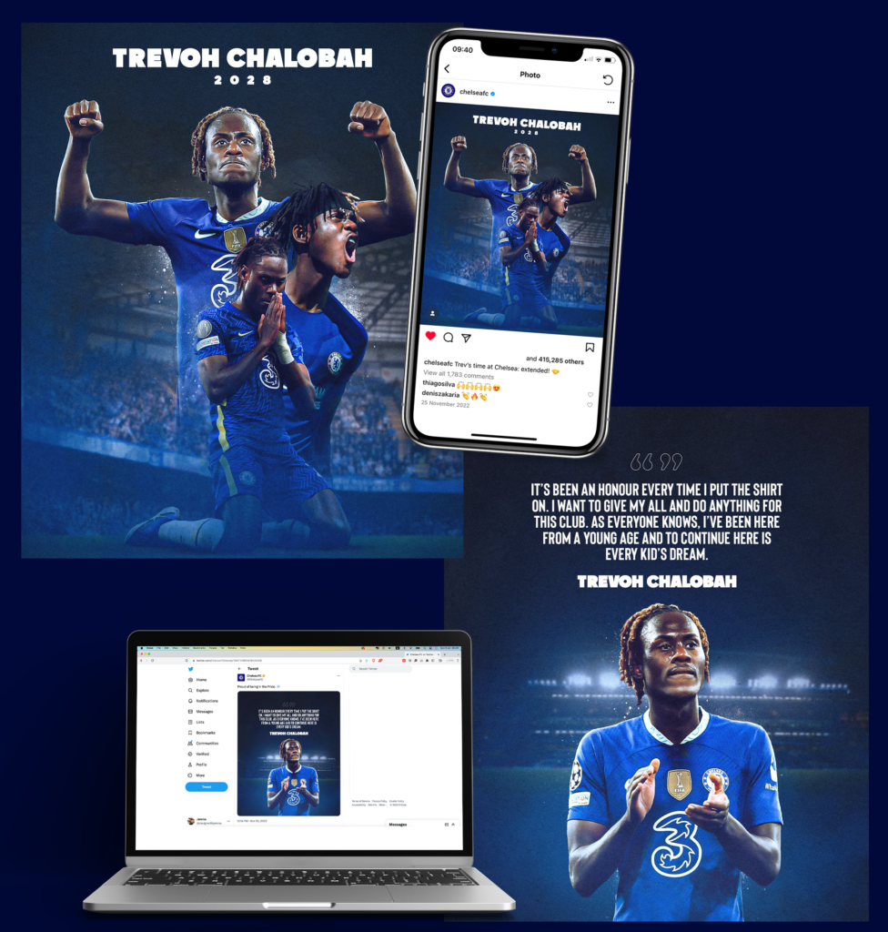 Chelsea FC – Design with Jemma